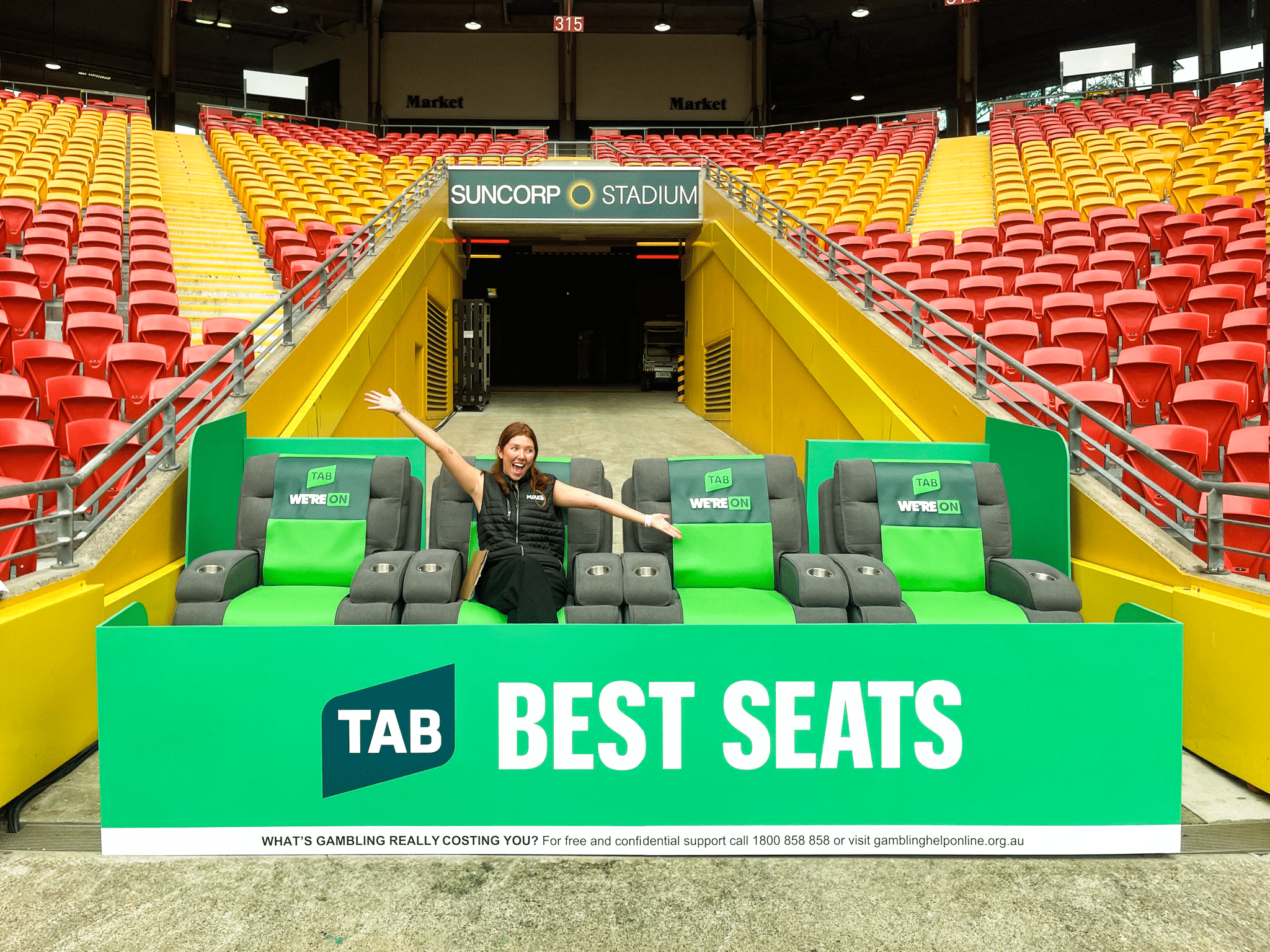 TAB Best Seats Bringing NRL Fans Closer to the Action • MAAKE