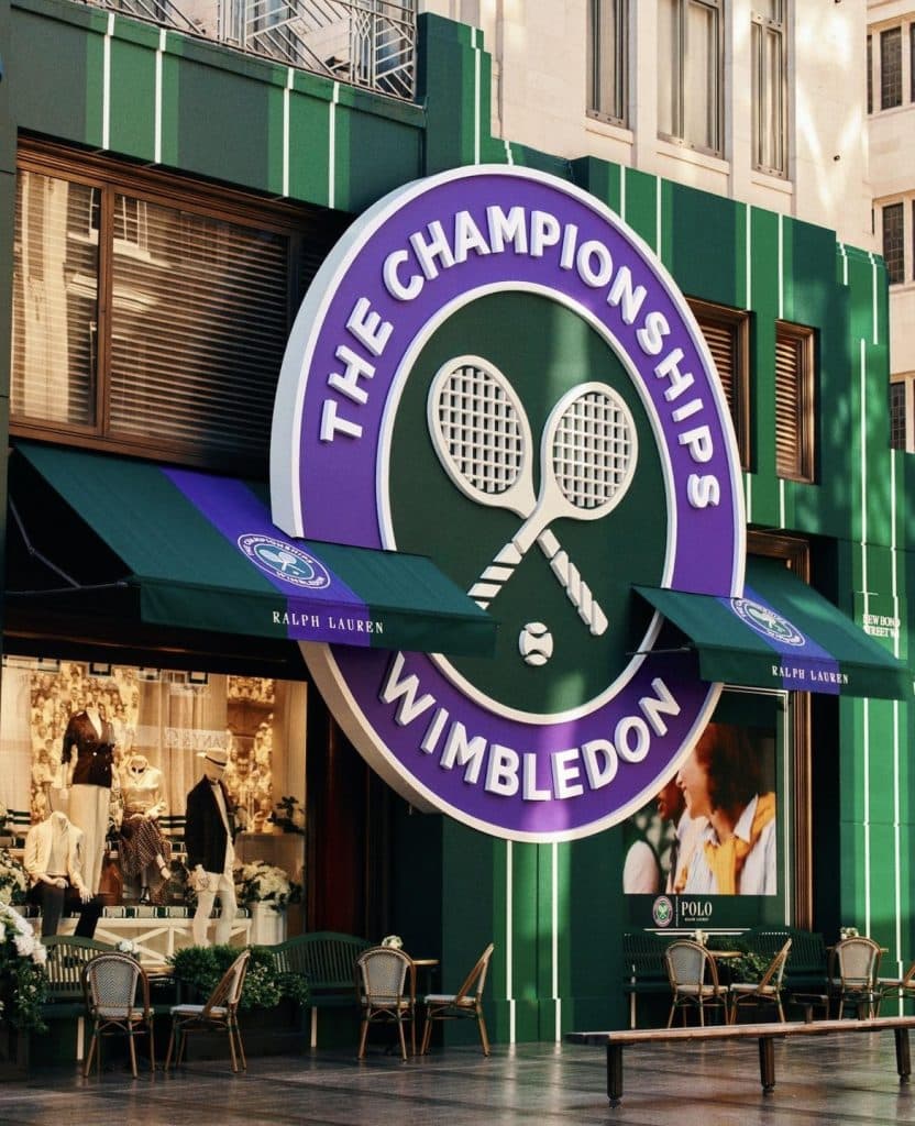 Wimbledon Takeover at Polo Ralph Lauren's New Bond Street Store • MAAKE